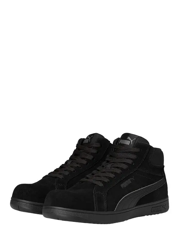 PUMA SAFETY Iconic Suede Mid Eh Work Boots - Black