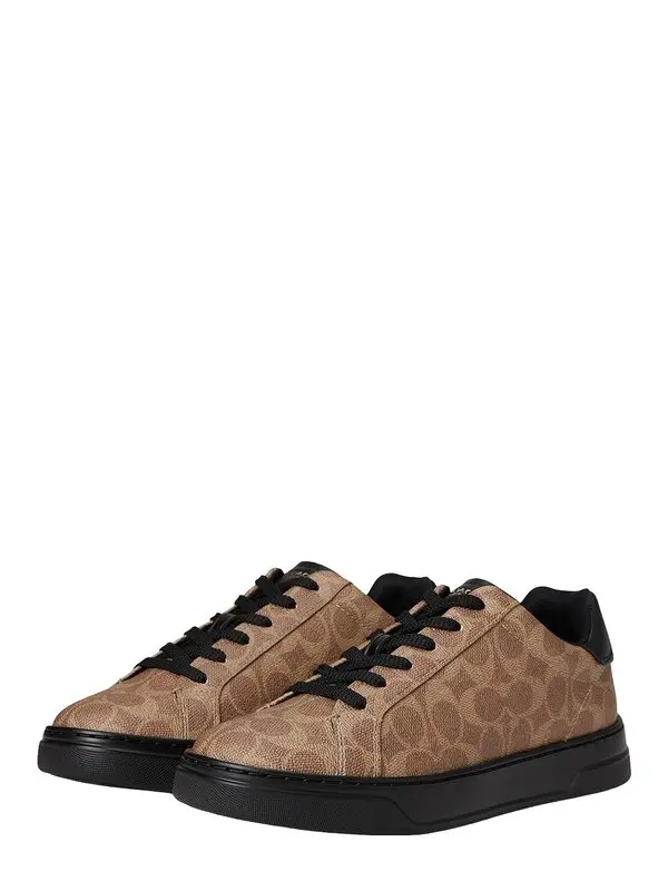 COACH Signature Canvas Lace-up Sneakers - Multi