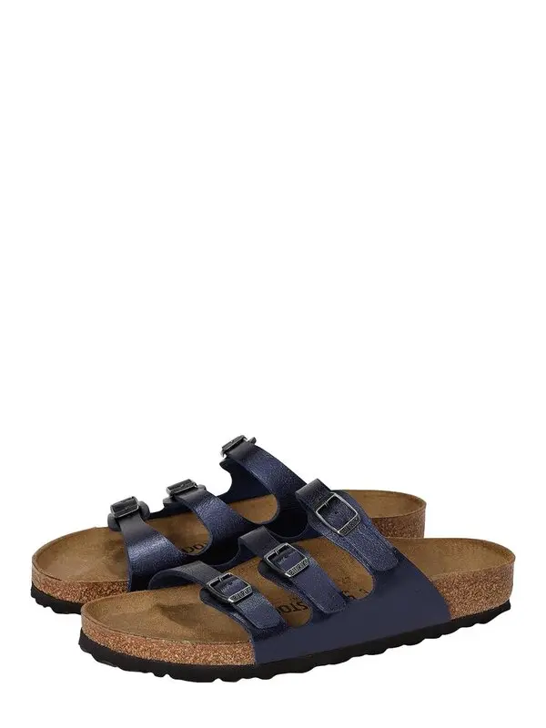 BIRKENSTOCK Graceful Birko-flor Strappy Sandals - Navy