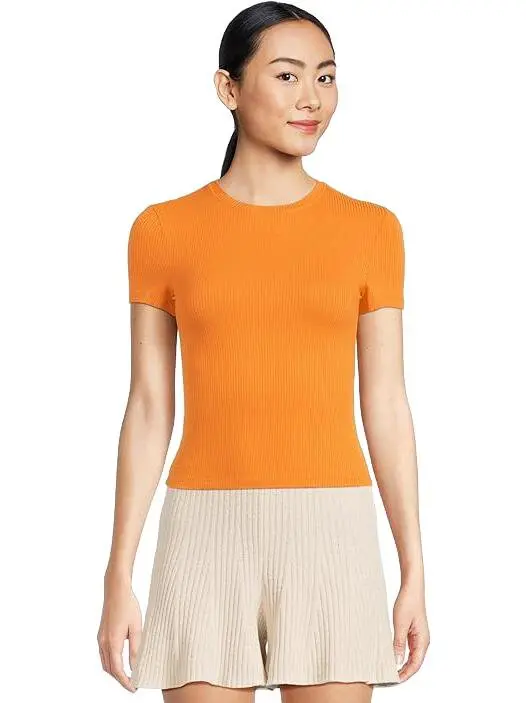 UGG Miriam Baby Ribbed Tee - Orange