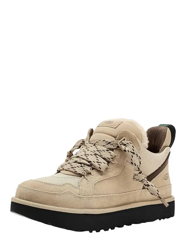 UGG Lowmel Lace-up Boots - Beige