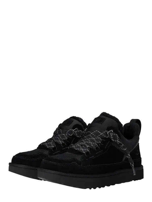 UGG Lowmel Lace-up Boots - Black