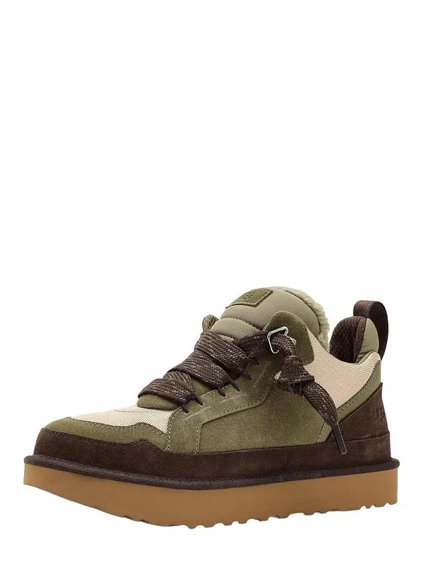 UGG Lowmel Lace-up Boots - Olive