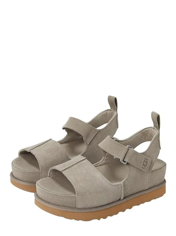 UGG Goldenstar Hi Platform Sandals - Brown