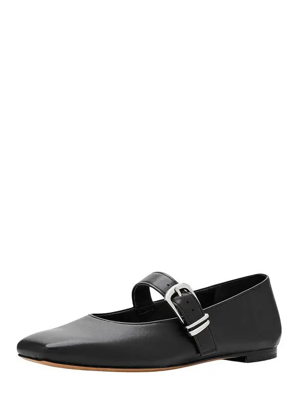 Vince Daniela Mary Jane Shoes - Black