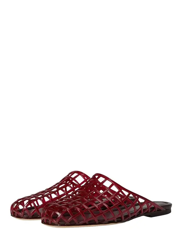 Vince Barcelona Jelly Mule/clog Shoes - Red