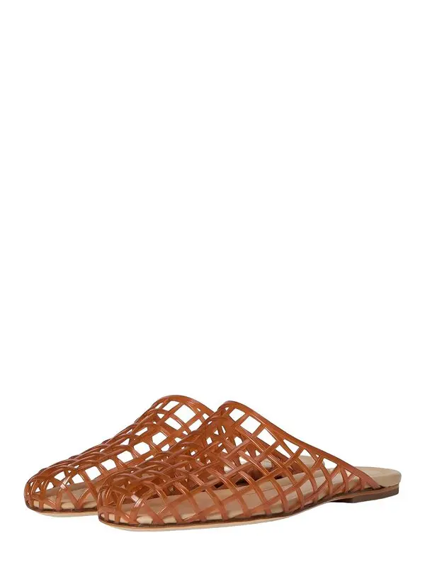 Vince Barcelona Jelly Mule/clog Shoes - Tan