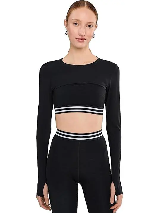 Splits59 Amelia Airweight Lite Shrug - Black