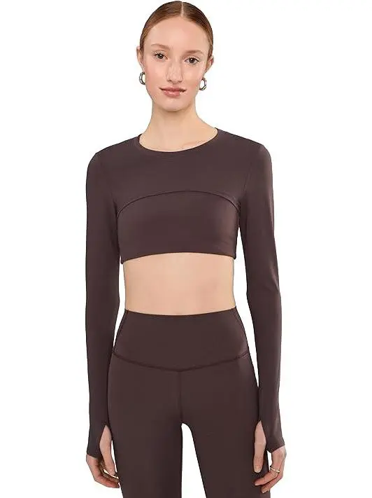 Splits59 Amelia Airweight Lite Shrug - Brown