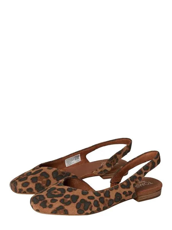 Toms Alene Slingback Flat Shoes - Multi