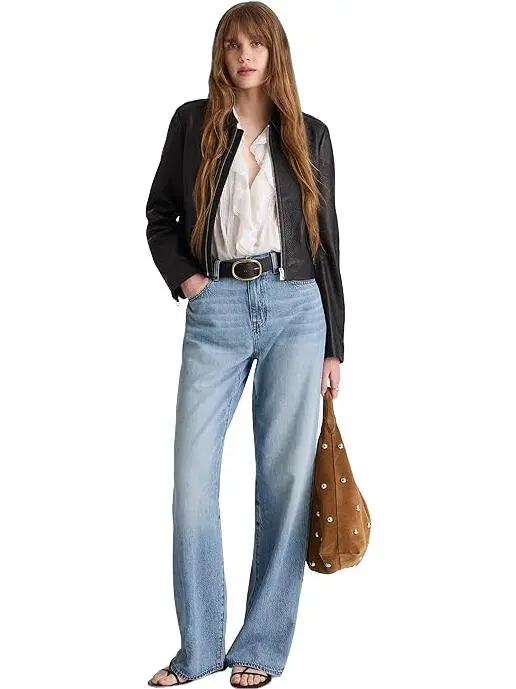 Madewell The Perfect Vintage Wide-leg Jean - Blue