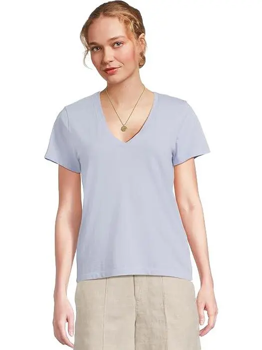 Madewell Northside V-neck Tee - Blue