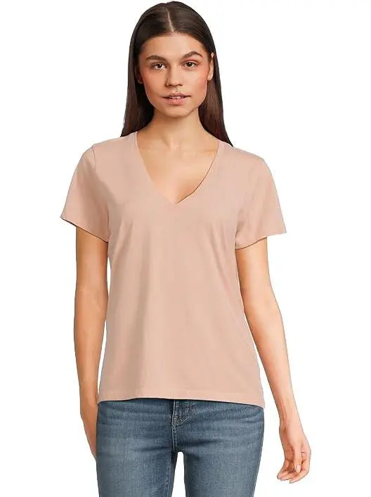 Madewell Northside V-neck Tee - Gray