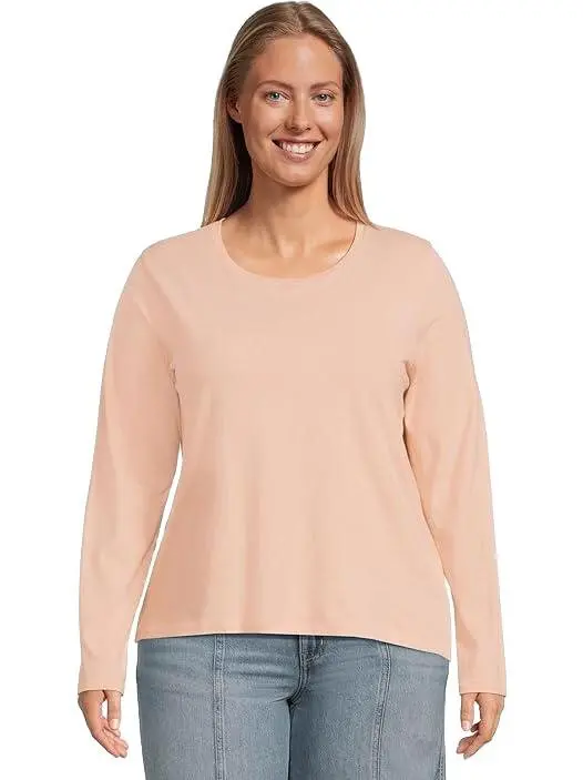 Madewell Northside Long Sleeve Tee - Gray