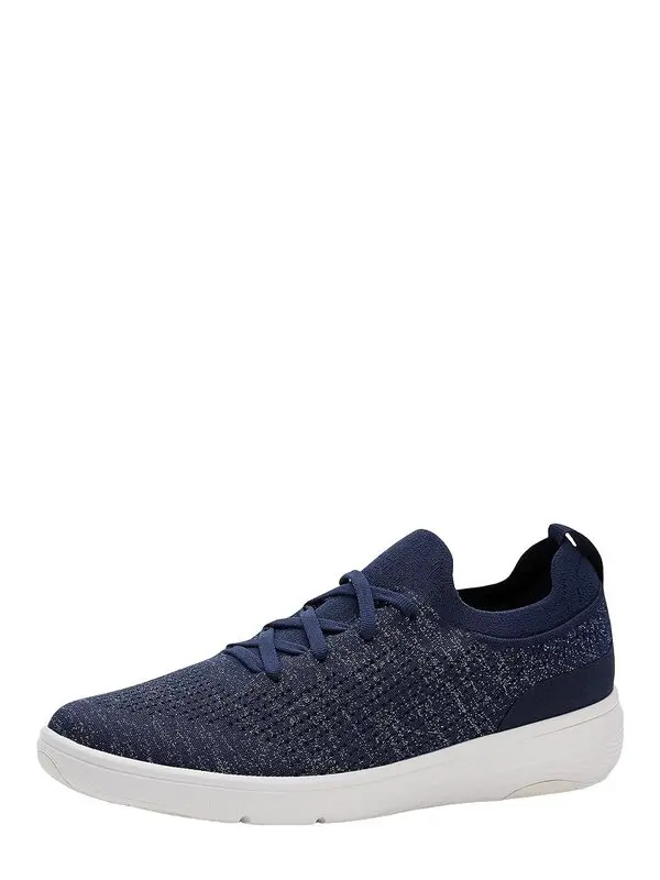 Fitflop Super-q Knit Slip-on Laced Sneakers - Black