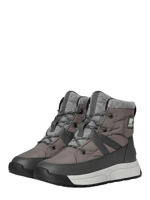 Sorel Whitney Iii Mid Waterproof Lace-up Boots - Gray