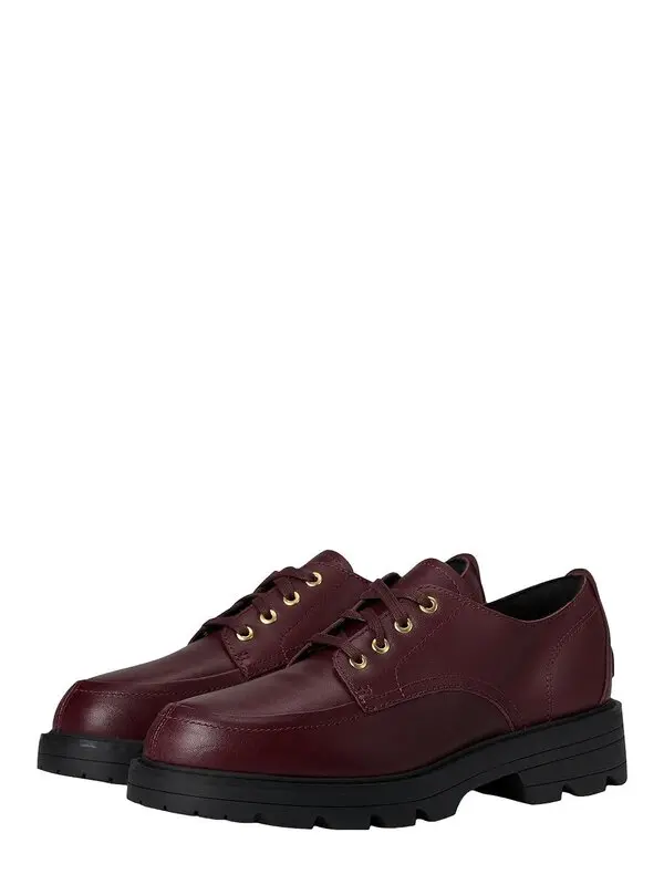 Sorel Revel Ave Derby Shoes - Red