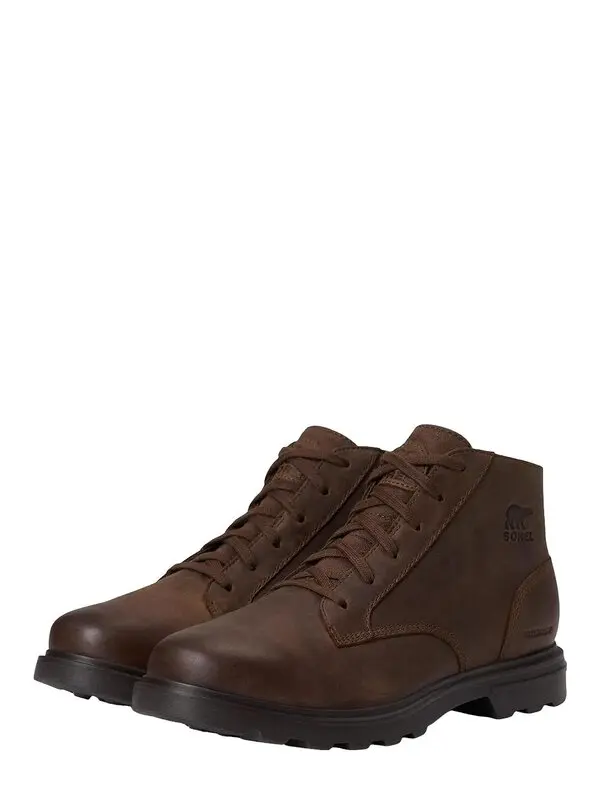Sorel Cyprus Waterproof Lace-up Ankle Boots - Brown