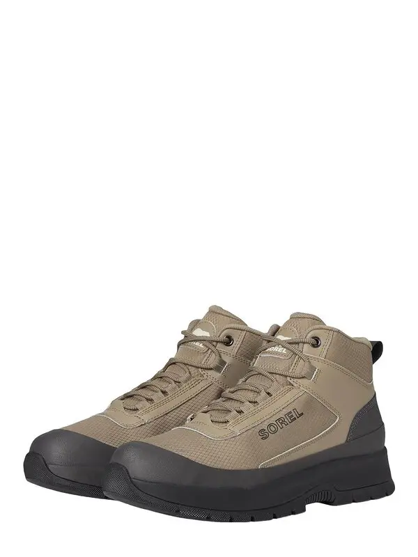 Sorel Outing Nw Sneaker Mid Waterproof Lace-up Boots - Khaki