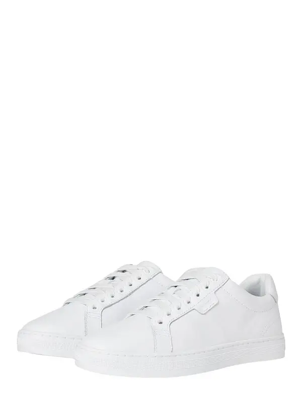Sorel Cyprus Lx Lace-up Leather Sneakers - White