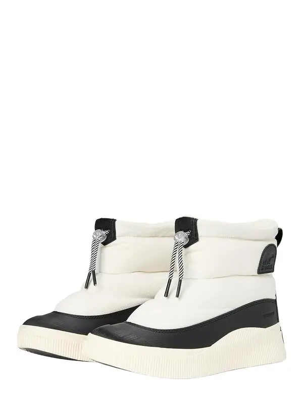 Sorel Out 'n About Iv Puffy Waterproof Ankle Boots - Black