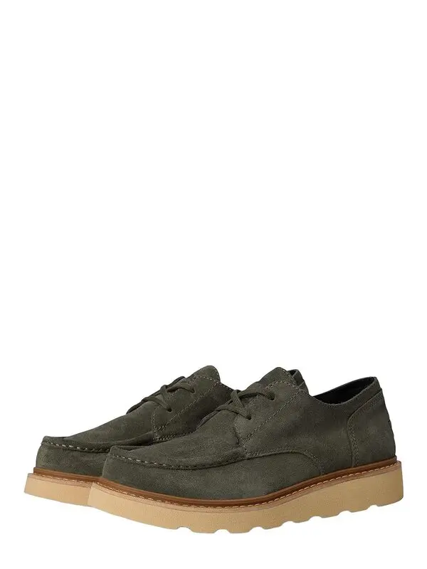 Sorel Slabtown 62' Stoic Lace-up Suede Shoes - Gray