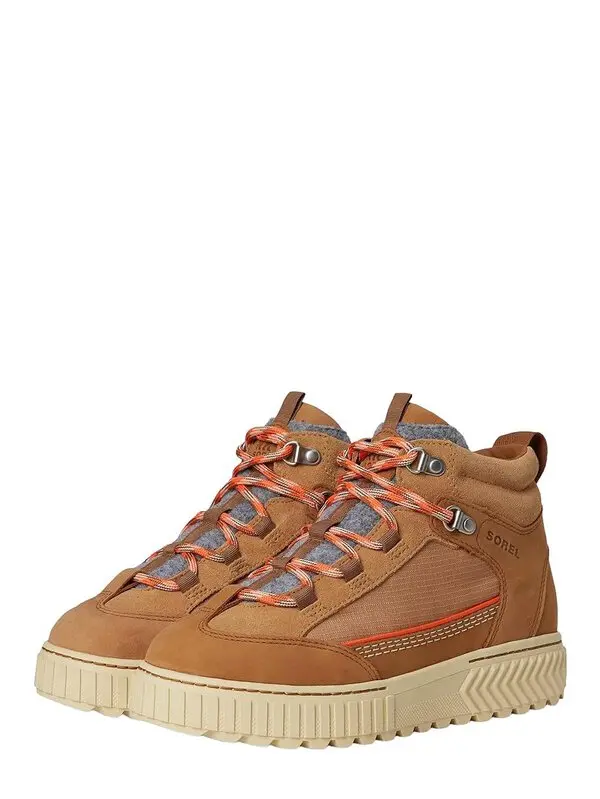 Sorel Waterproof Lace-up Ankle Boots - Tan