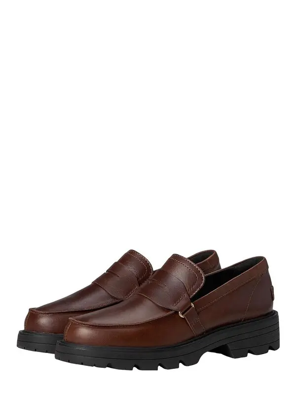 Sorel Revel Ave Loafer Shoes - Brown