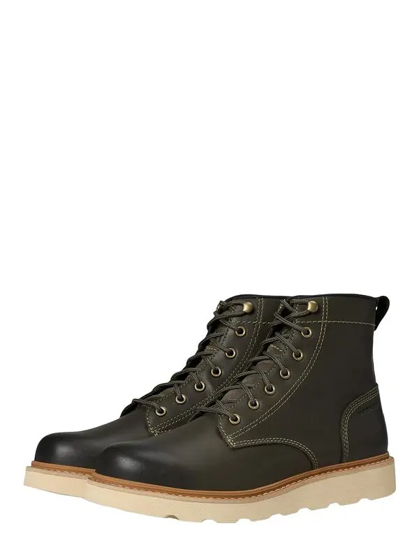 Sorel Slabtown 62' Six Waterproof Lace-up Boots - Black