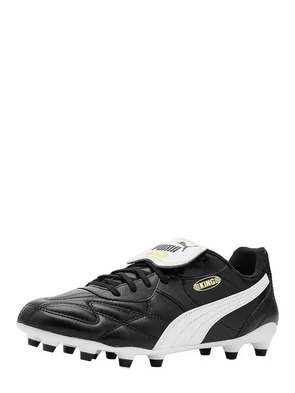 PUMA King Top Firm Artificial Ground Soccer Cleats - Black