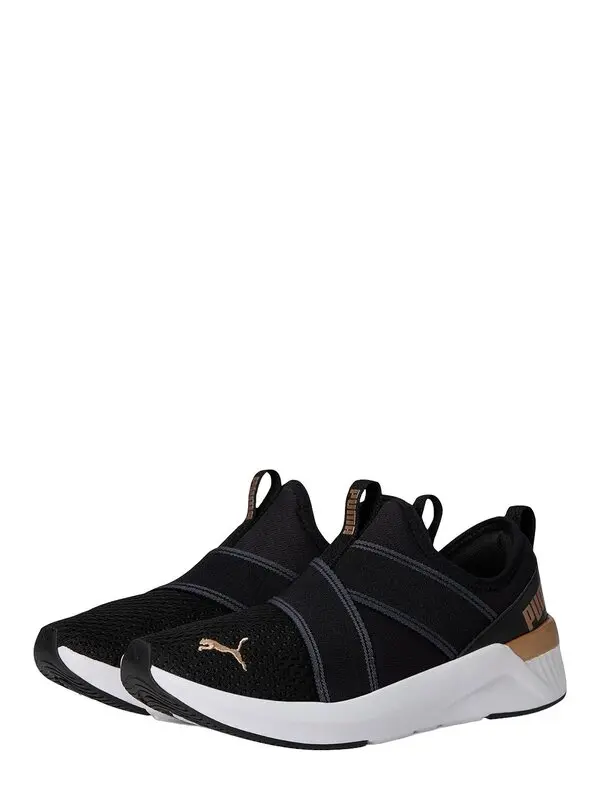 PUMA Softride Harli Slip-on Athletic Shoes - Black