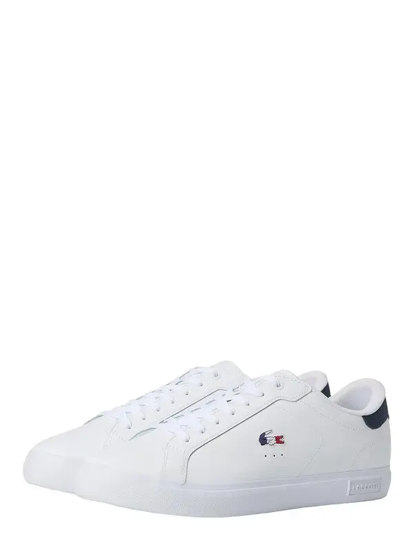 Lacoste Powercourt Leather Sneakers - Multi