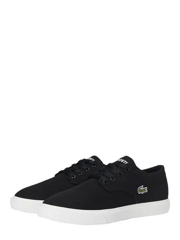 Lacoste Grip Base Canvas Sneakers - Black