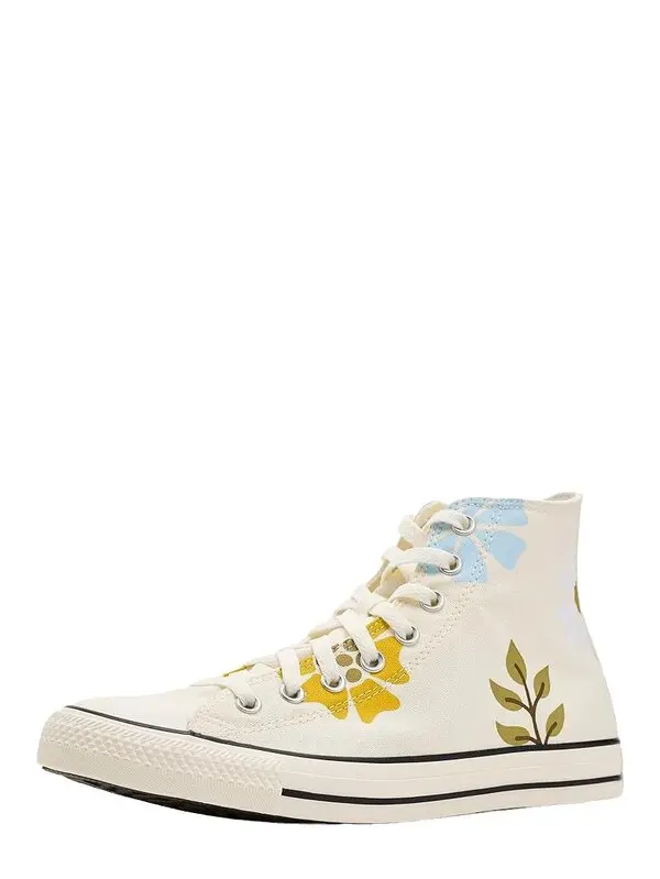 CONVERSE Chuck Taylor All Star Retro Floral High-top Sneakers - White