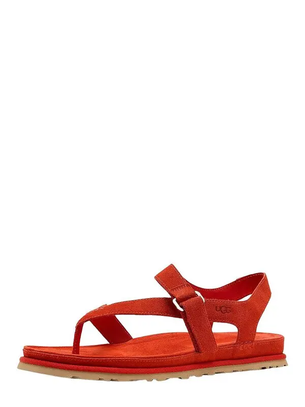 UGG Goldengaze Toe Post Sandals - Red