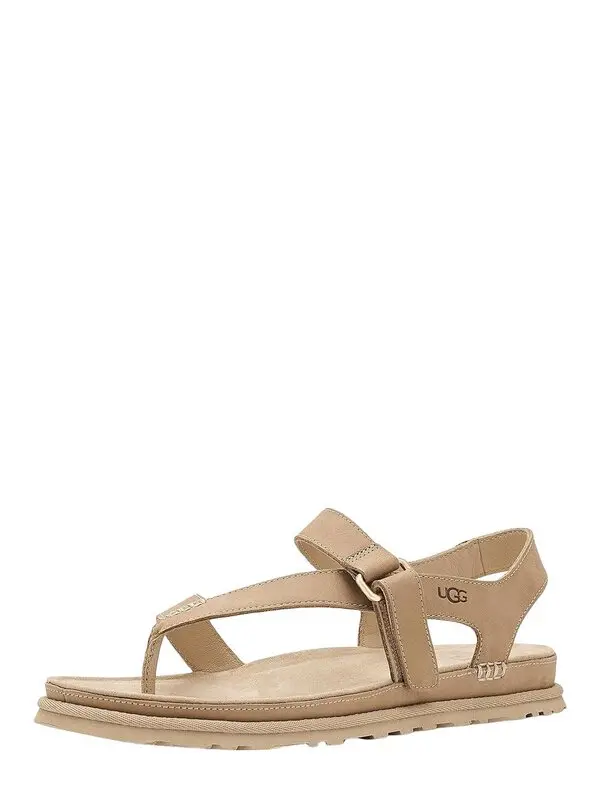 UGG Goldengaze Toe Post Sandals - Taupe