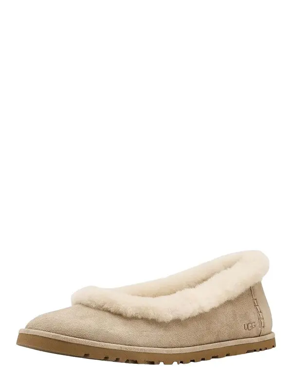 UGG Zora Ballet Flat Shoes - Bone