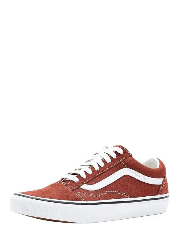 VANS Old Skool Low Top Metallic Sneakers - Brown