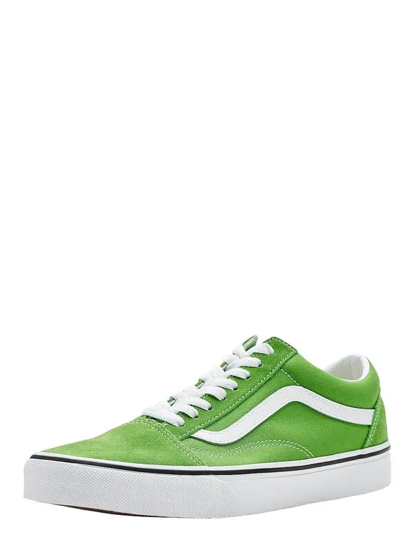 VANS Old Skool Low Top Metallic Sneakers - Green
