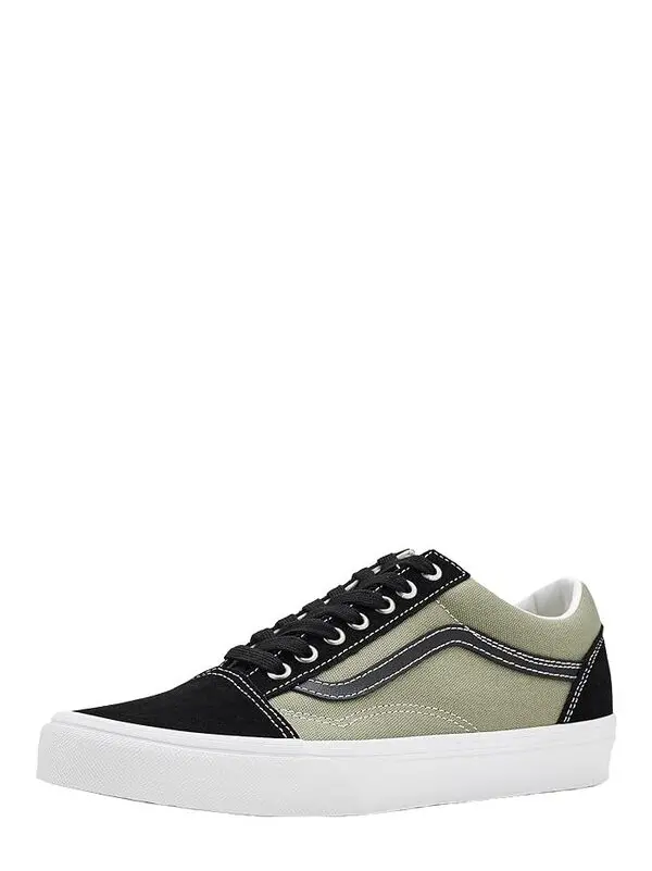 VANS Old Skool Low Top Metallic Sneakers - Olive