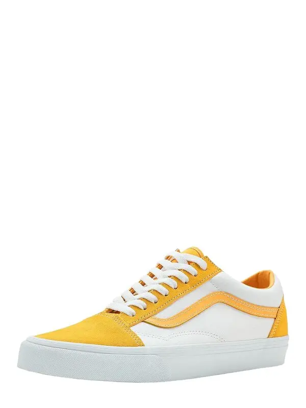 VANS Old Skool Low Top Metallic Sneakers - Yellow
