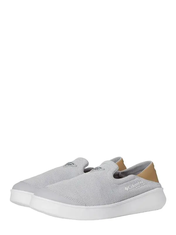 Columbia Boatside Vent Pfg Canvas Slip-on Shoes - Gray