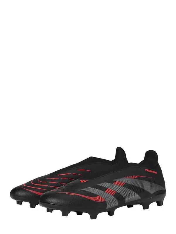 Adidas Predator League Laceless Firm Ground Soccer Cleats - Black