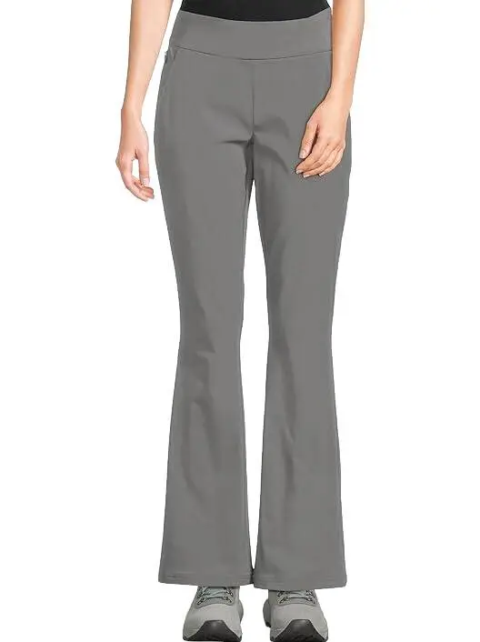 Columbia Boot-cut Stretch Pants With Upf 50 Protection - Gray