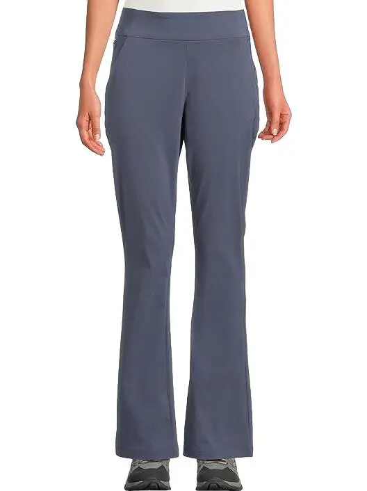 Columbia Boot-cut Stretch Pants With Upf 50 Protection - Navy