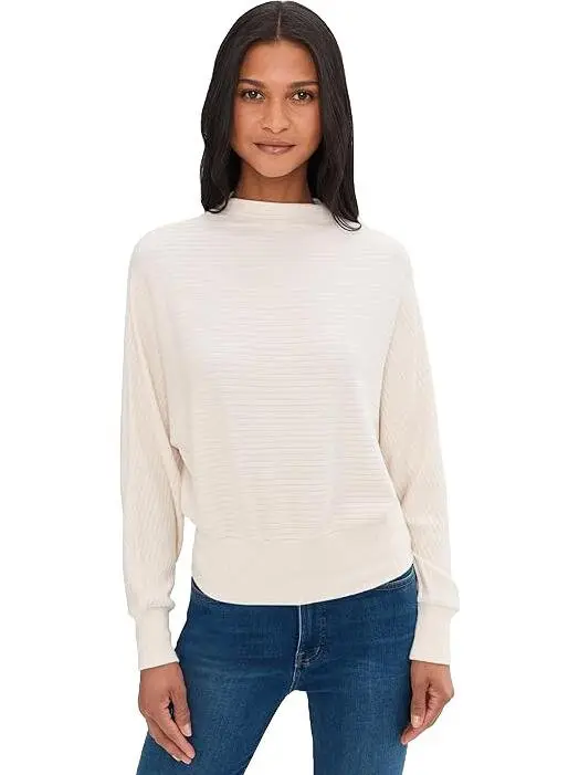 Madewell Aurora Cozy Rib Sweater - Beige