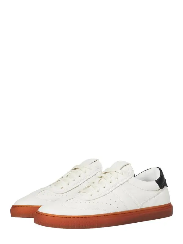 Greats Charlie Lace Up Suede Sneakers - Blanco