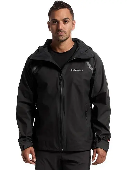Columbia Outdry Extreme Zip-up Jacket With Hood - Black