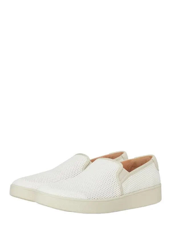 Fitflop Rally Open-mesh Slip-on Skate Trainers - Pink