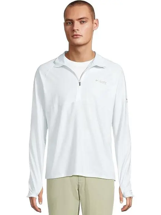 Columbia Summit Valley Long Sleeve Half Zip - White